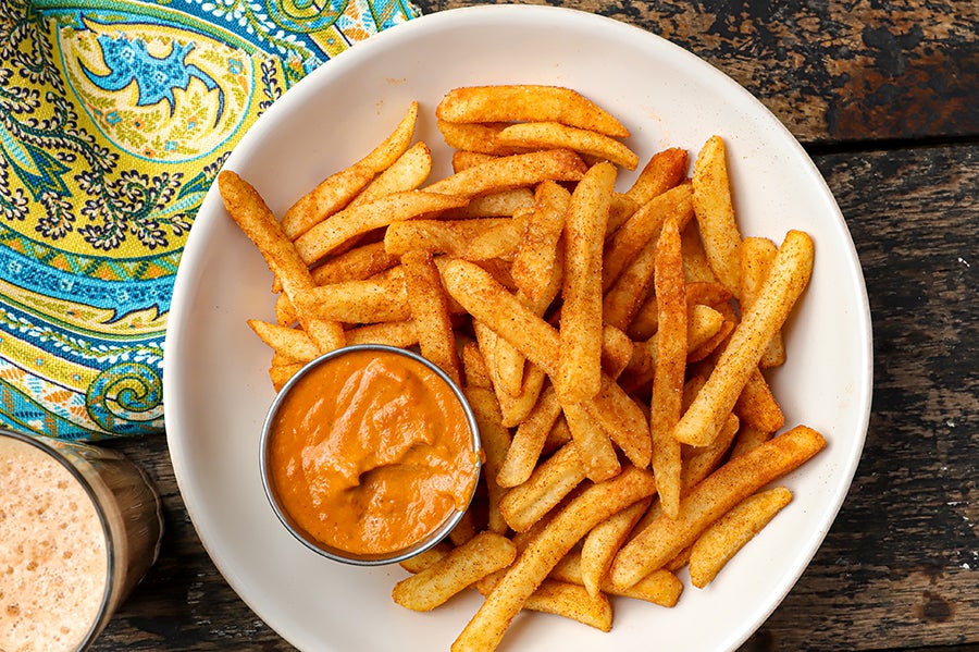 masala fries | Chiya Chai Best Chai in Chicago